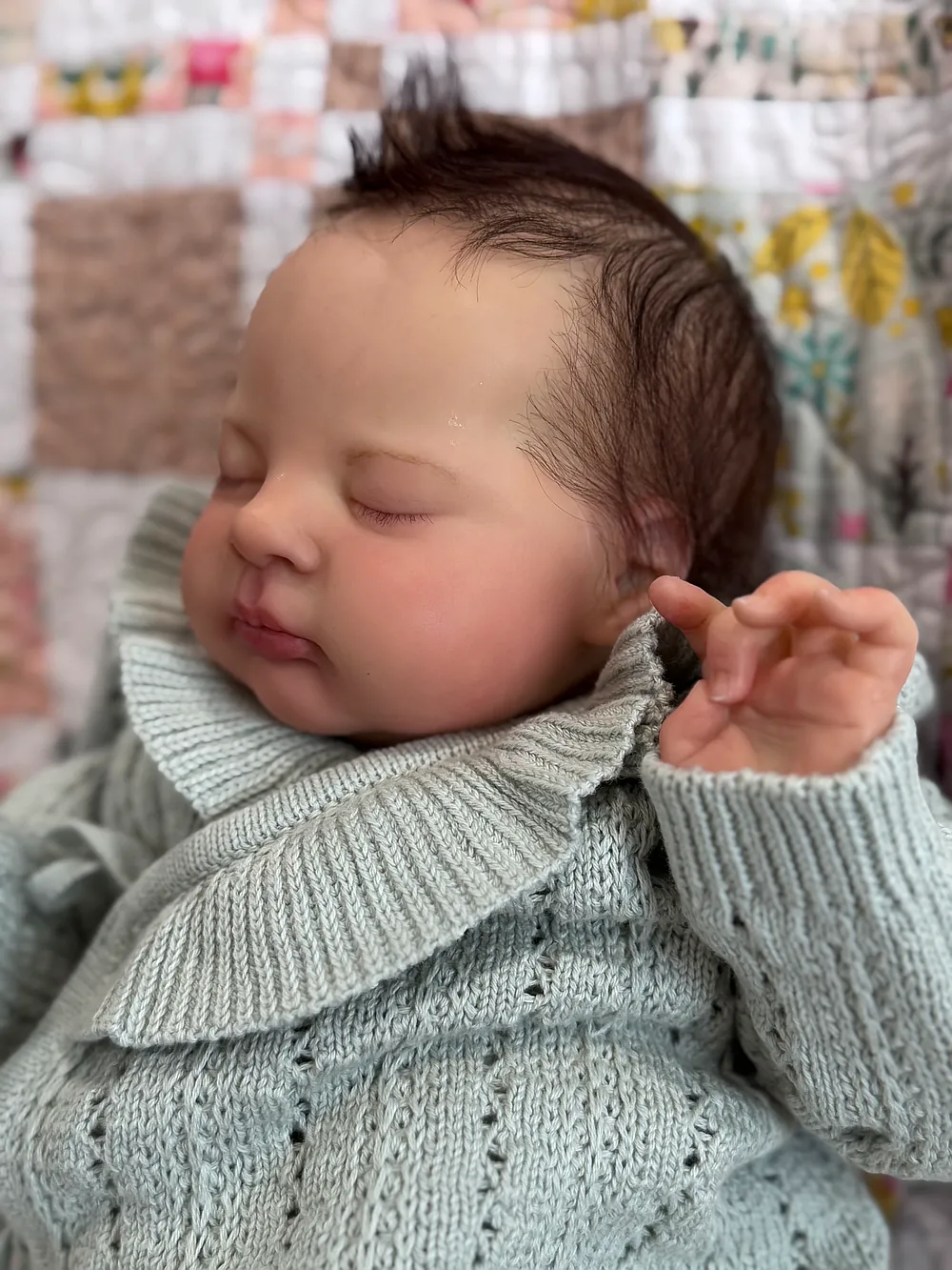 Esenia reborn doll for sale by Monica Robbins | Buttons & Bows