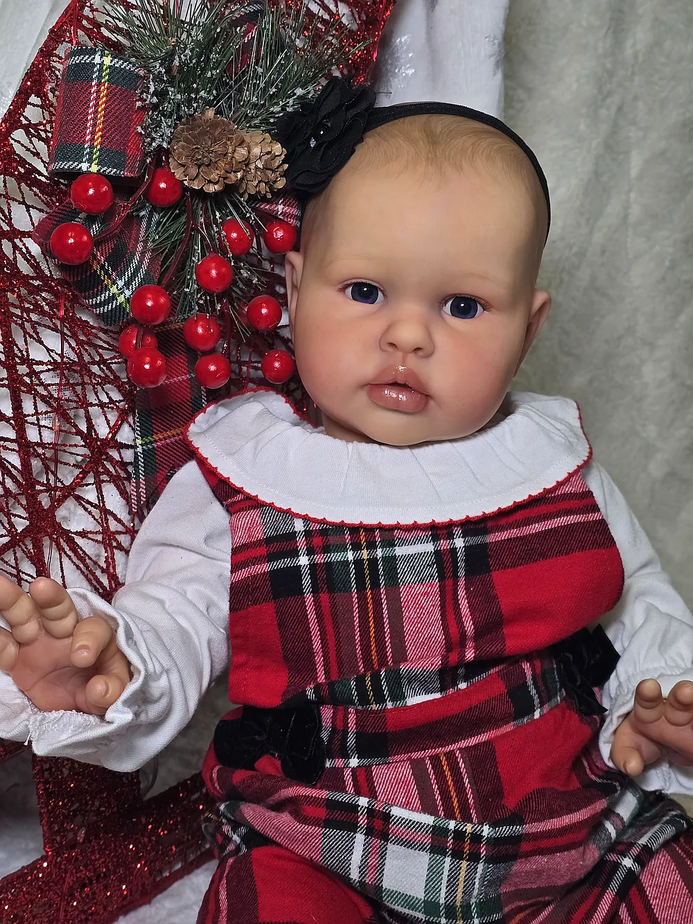 Ellie reborn doll by Cassie Kemp | A Tinky's Tiny Treasures