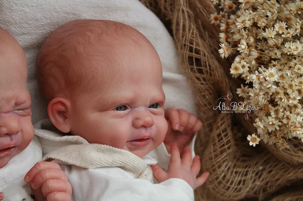 Rinzin prototype reborn doll by Alba Bosch Lázaro