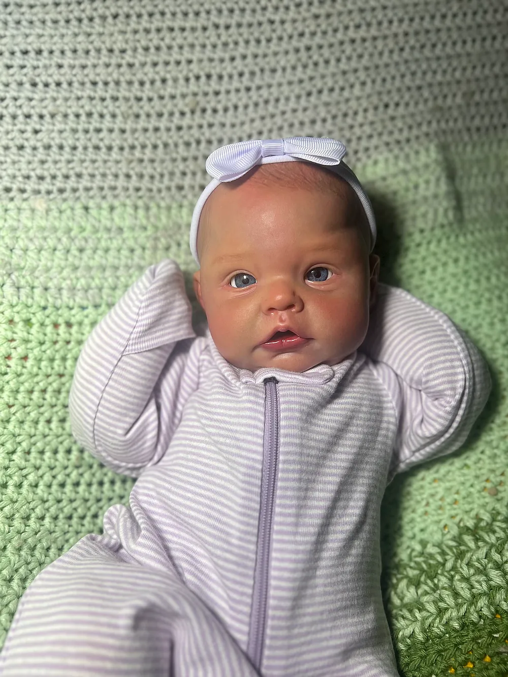 Magnolia cuddle reborn doll by Kameron Gadberry | Kam's Dollhouse