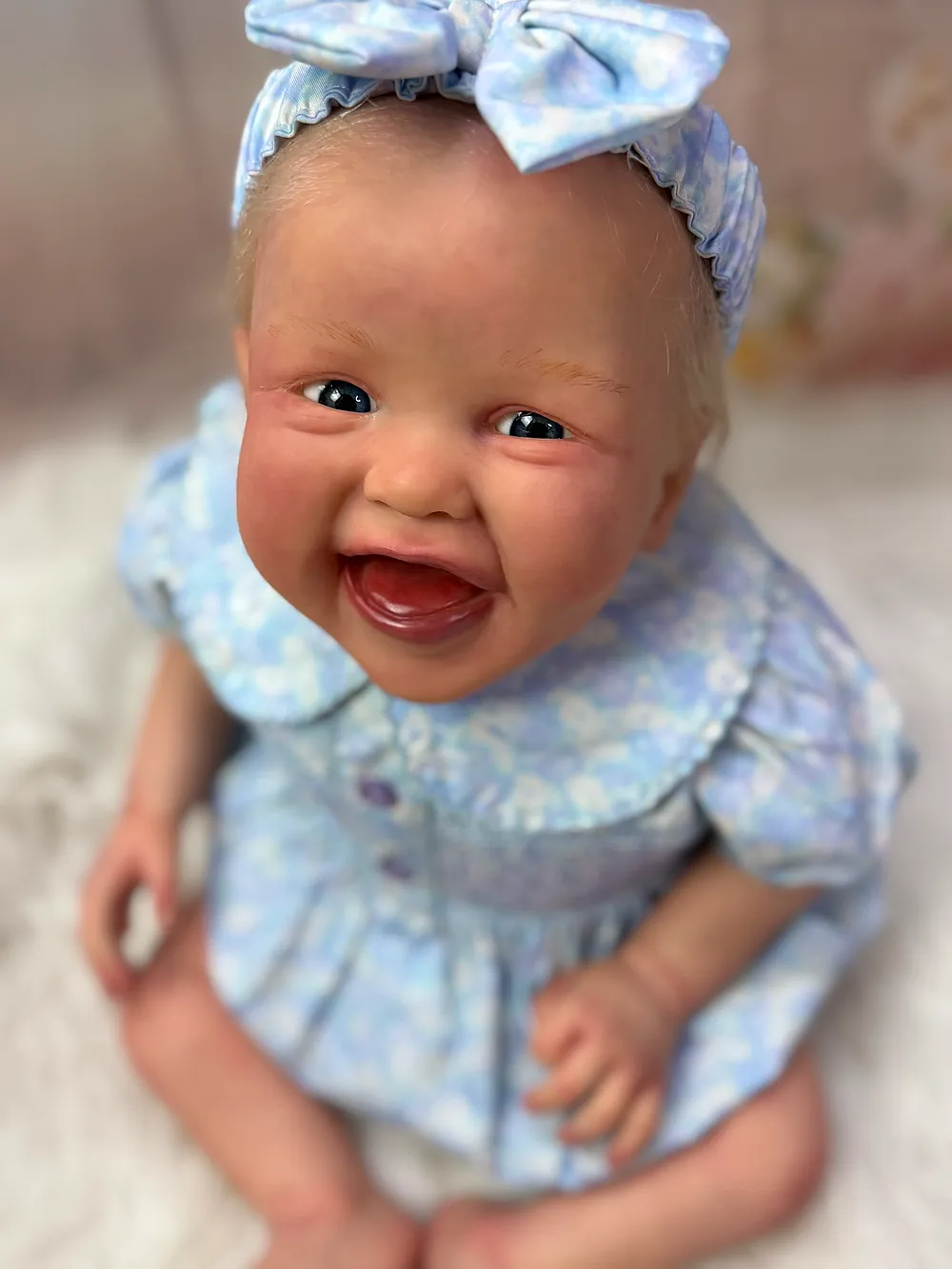 Jupiter reborn doll by Anna Jones | Honey Wood Acres