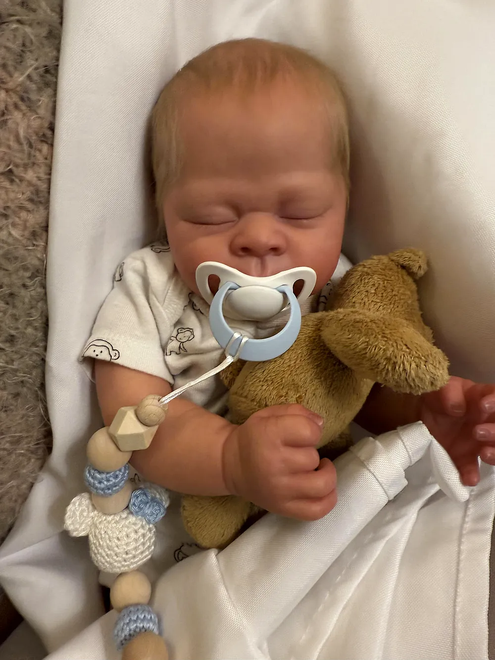 Theo pre-owned reborn doll by Bianca Franke | Pretty Babies