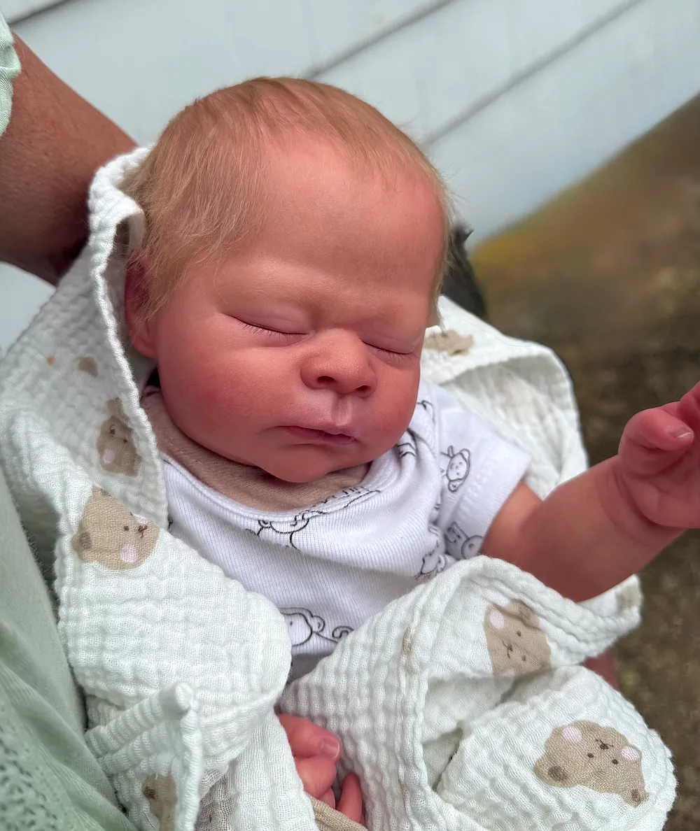 Theo pre-owned reborn doll by Bianca Franke | Pretty Babies