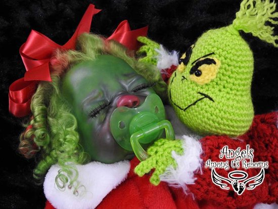 Grinch Girl by Angels Among Us Reborns - reborns.com