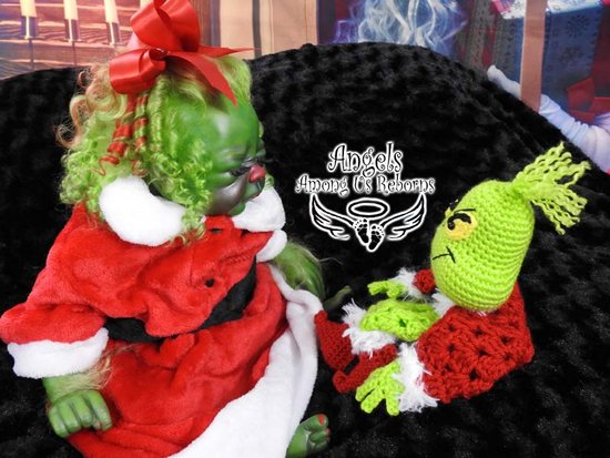 Grinch Girl by Angels Among Us Reborns - reborns.com