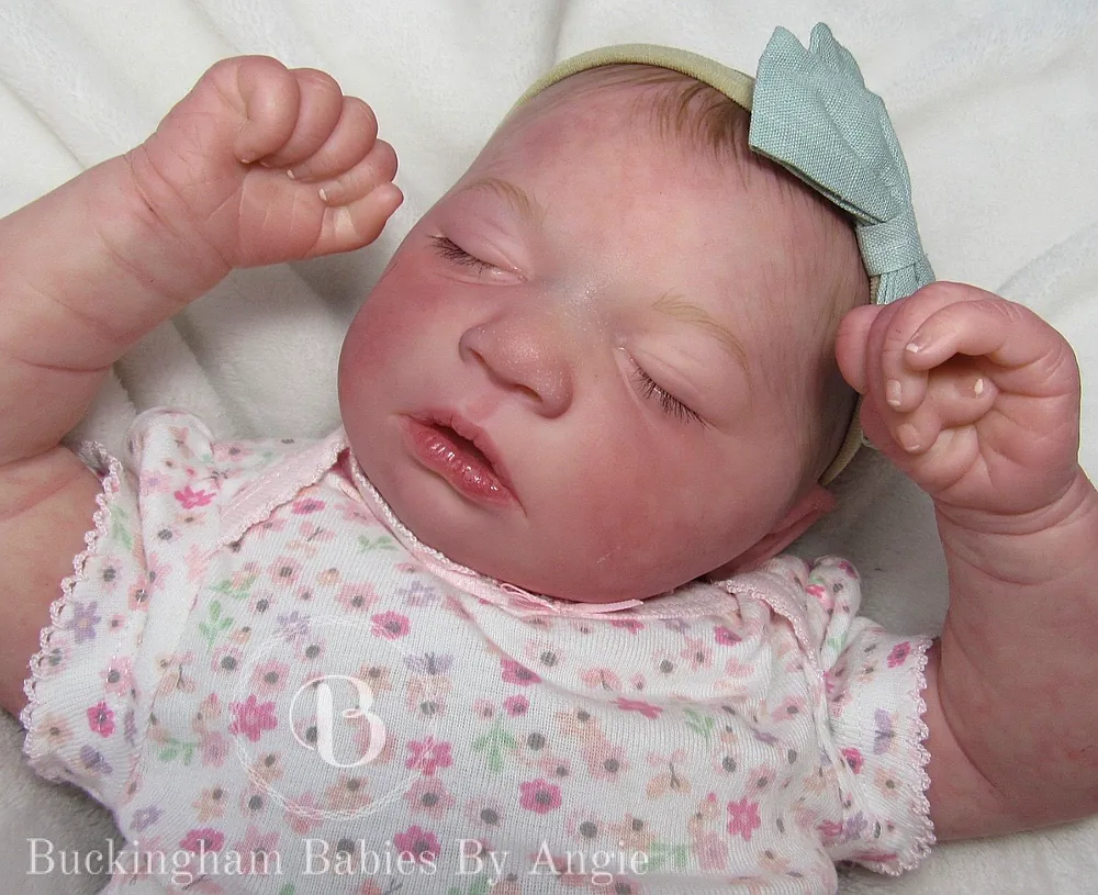Skya reborn doll by Angie Erickson | Buckingham Babies by Angie