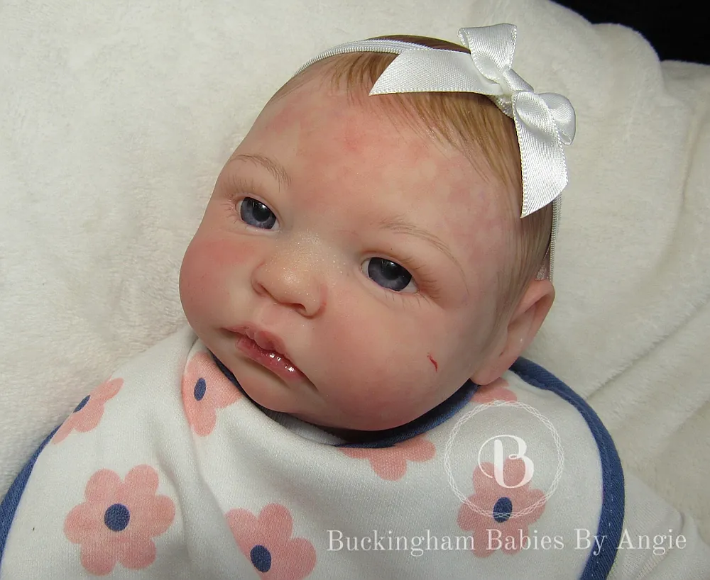 Missy cuddle reborn doll by Angie Erickson | Buckingham Babies by Angie