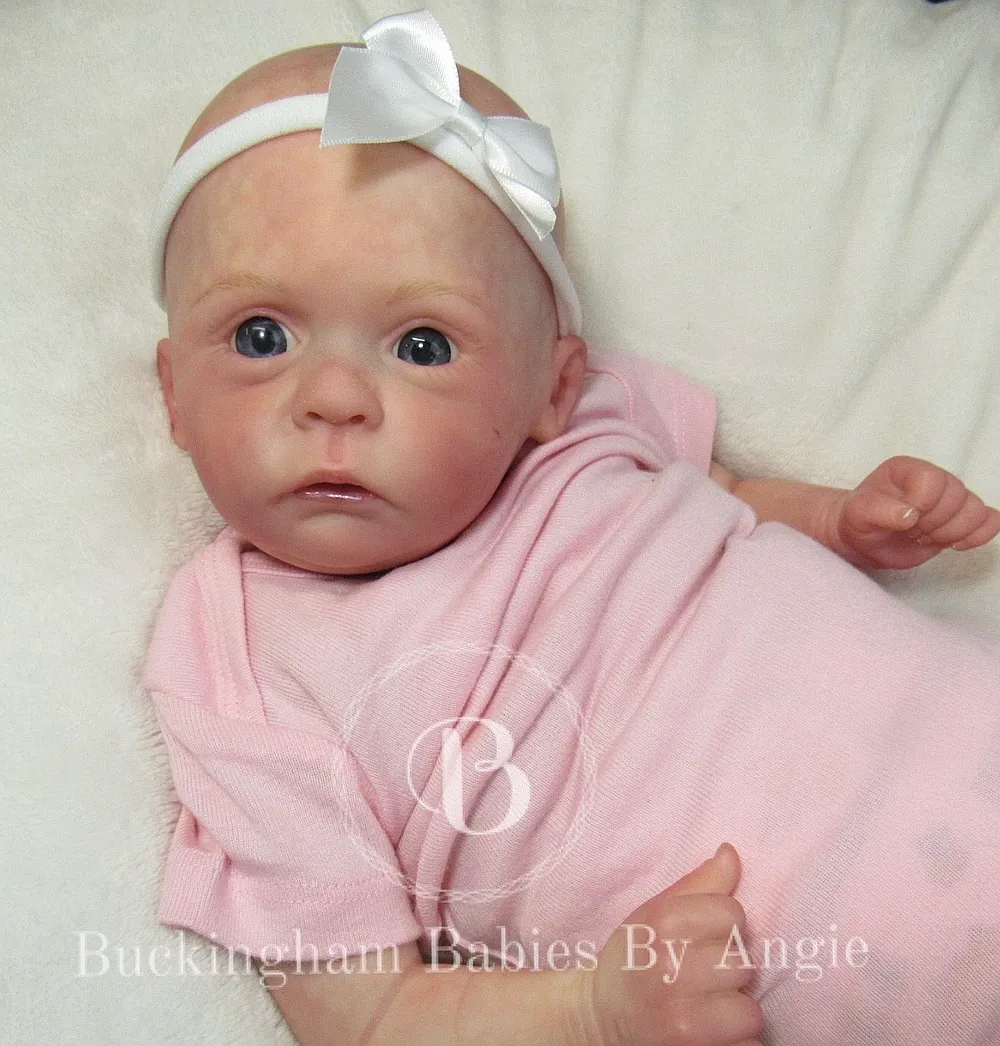 Oaklynn reborn doll by Angie Erickson | Buckingham Babies by Angie