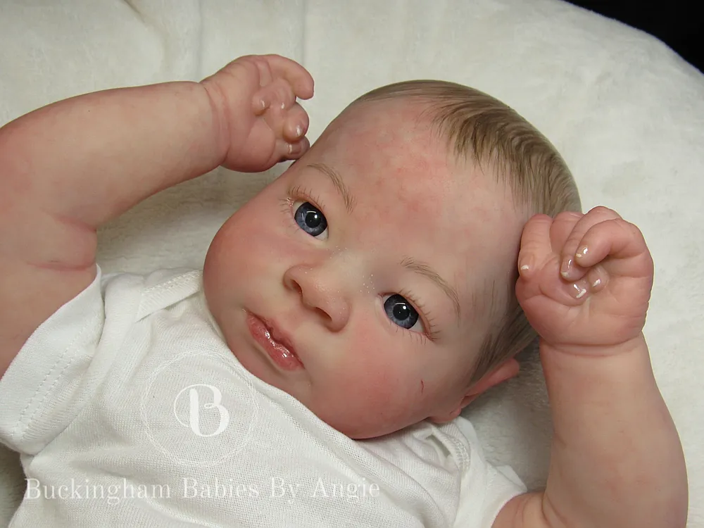Mary reborn doll by Angie Erickson | Buckingham Babies by Angie