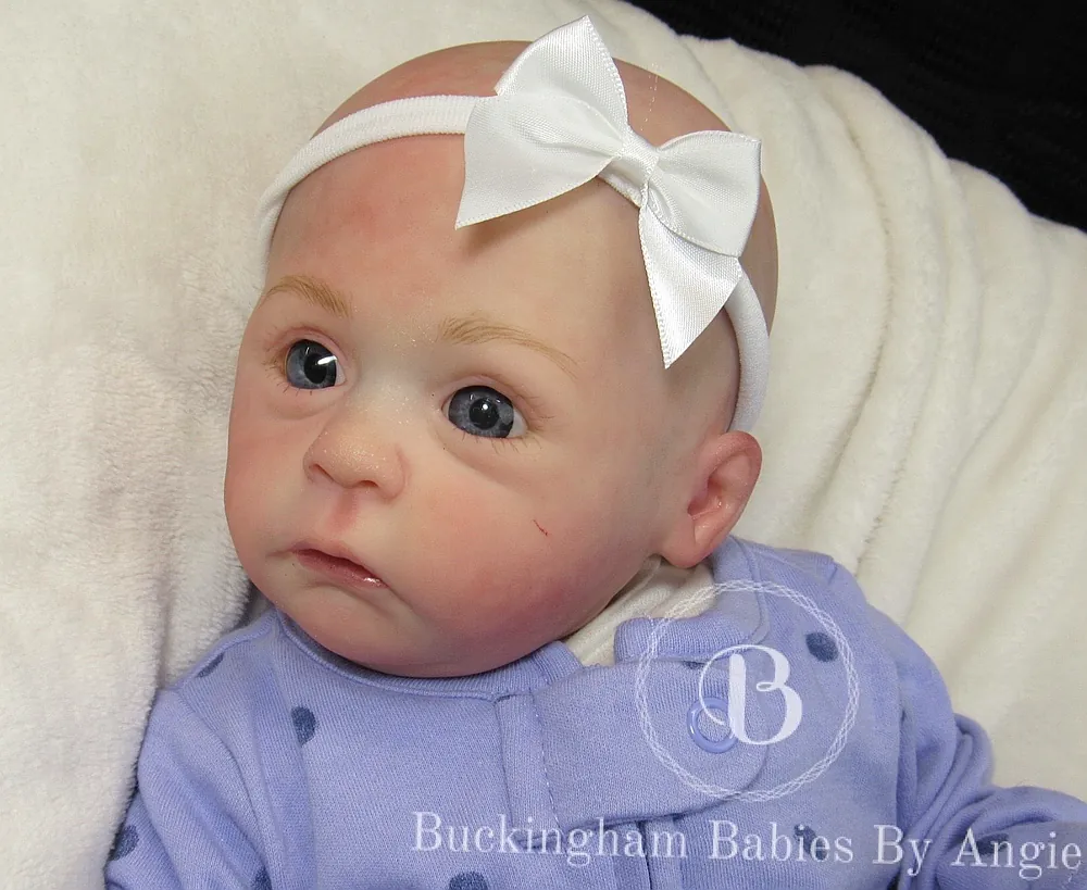 Oaklynn reborn doll by Angie Erickson | Buckingham Babies by Angie