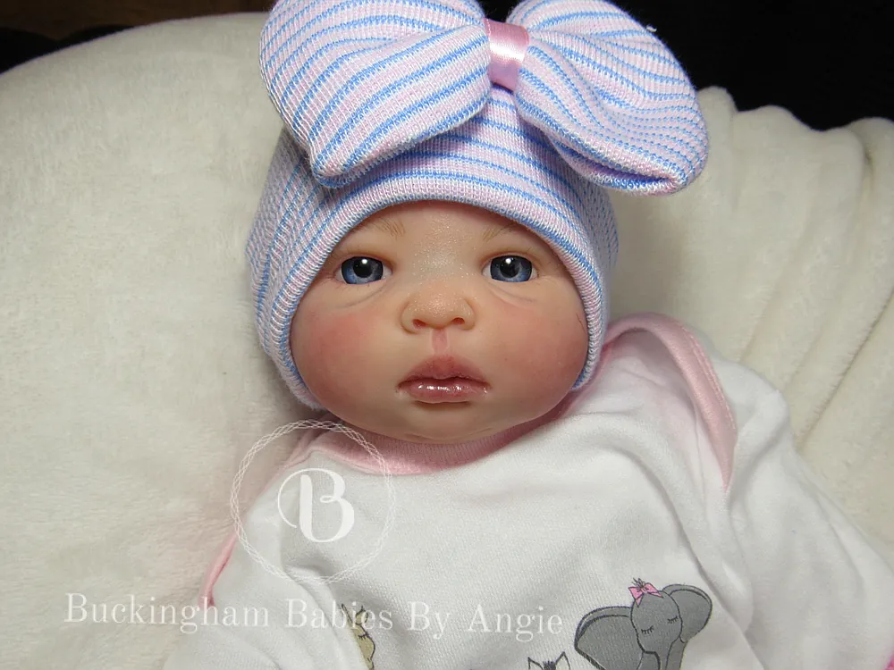 Lollipop cuddle reborn doll by Angie Erickson | Buckingham Babies by Angie