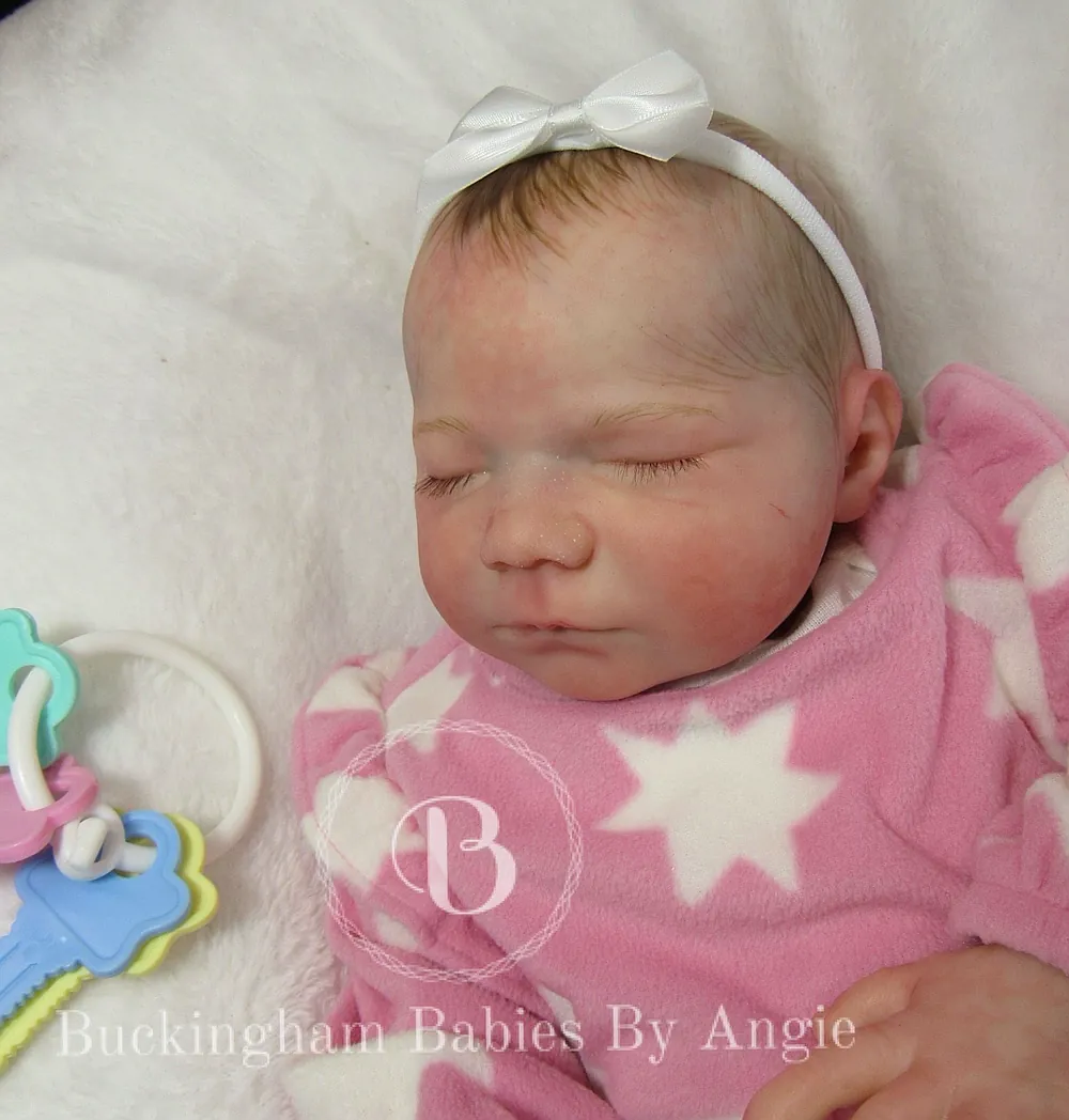 Jasmine reborn doll by Angie Erickson | Buckingham Babies by Angie