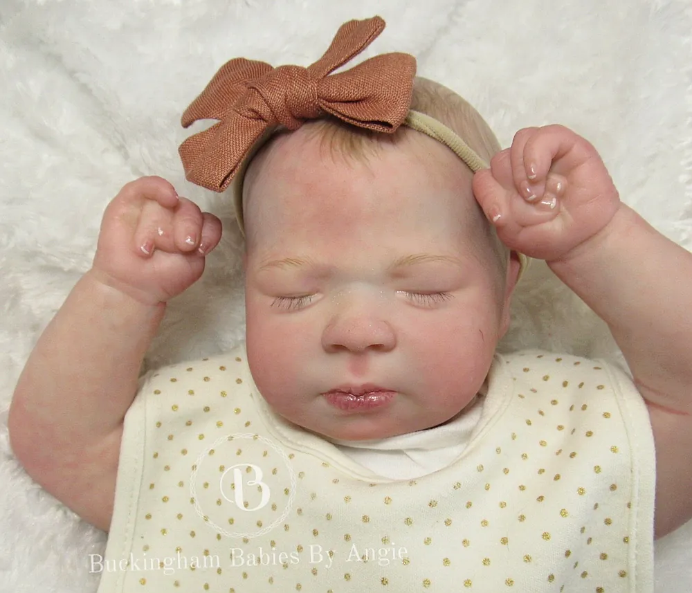 Mary reborn doll by Angie Erickson | BUCKINGHAM BABIES BY ANGIE