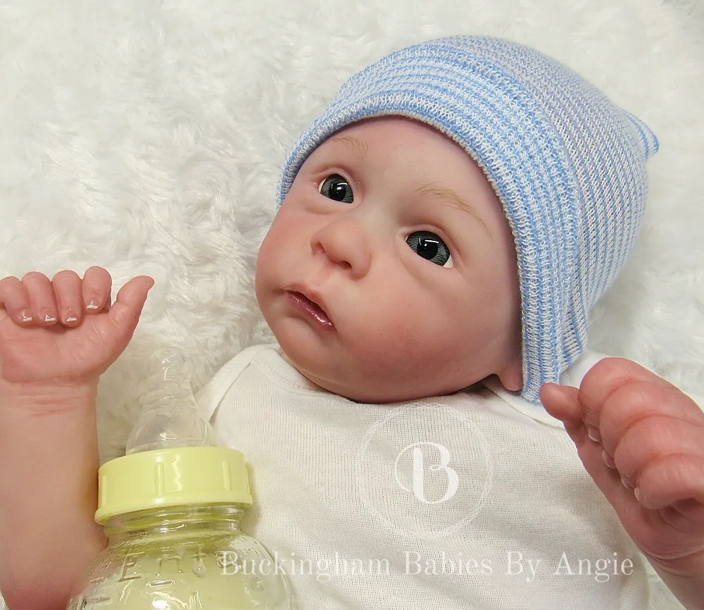 Oaklynn reborn doll by Angie Erickson | Buckingham Babies by Angie