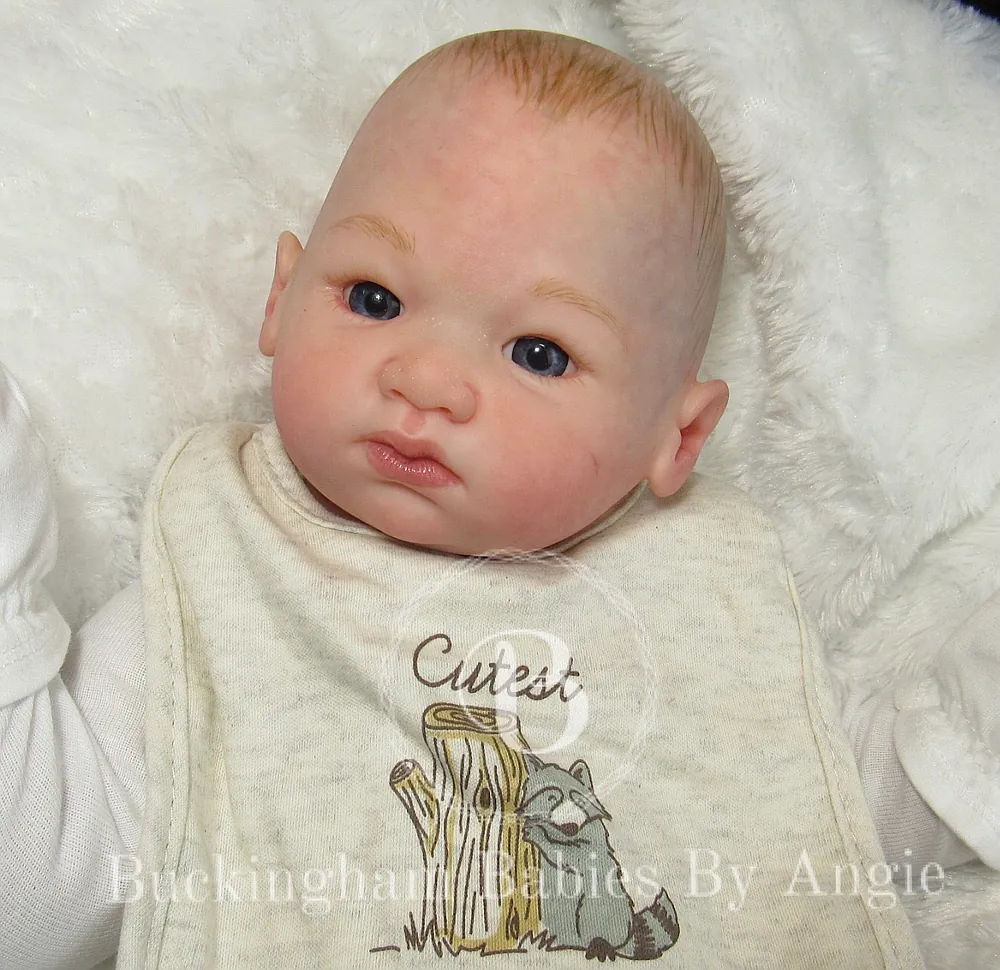 Honey cuddle reborn doll by Angie Erickson | Buckingham Babies by Angie