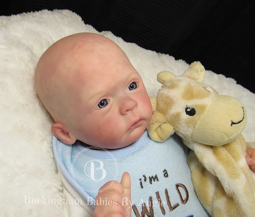 Oaklynn reborn doll by Angie Erickson | Buckingham Babies by Angie