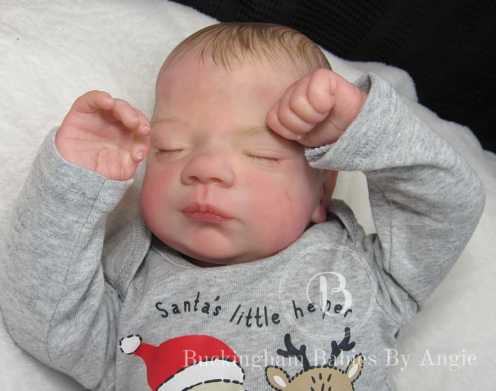 Trent reborn doll by Angie Erickson | Buckingham Babies by Angie