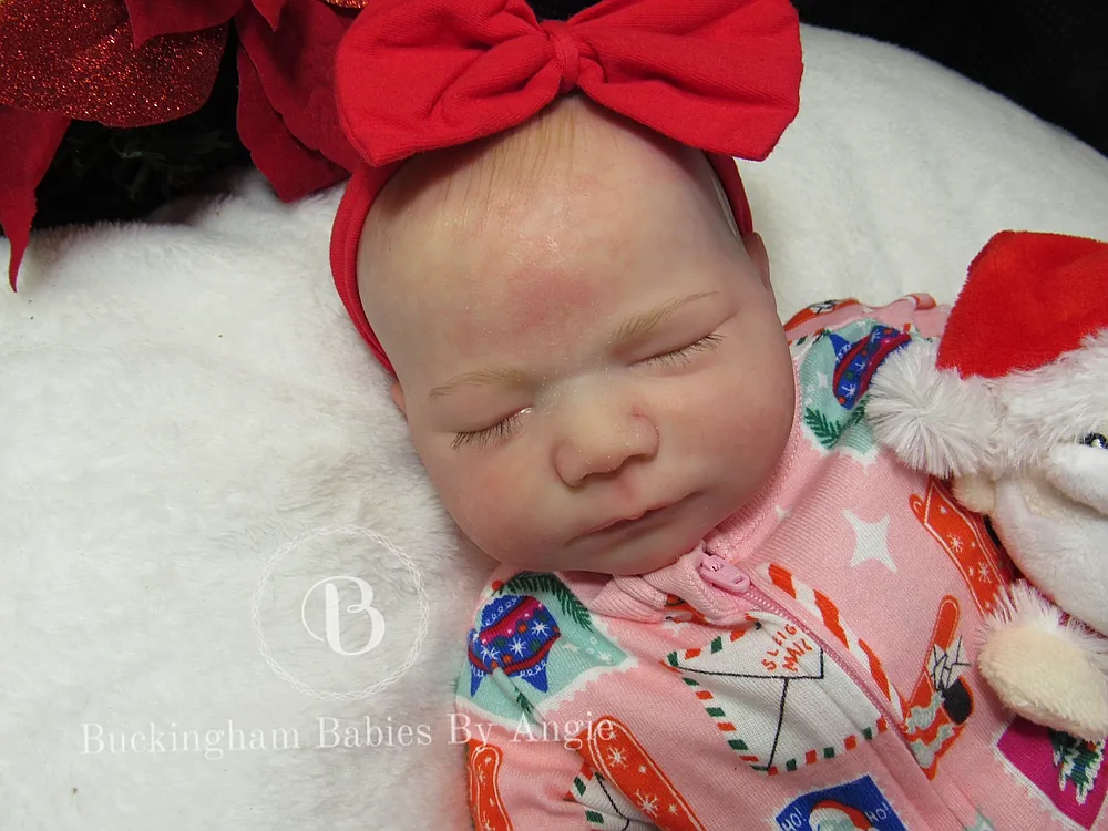 Jasmine reborn doll by Angie Erickson | Buckingham Babies by Angie