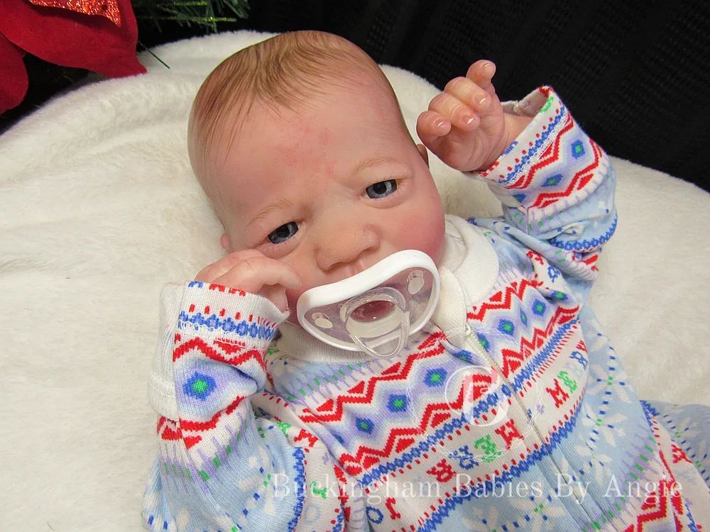 Blake reborn doll by Angie Erickson | Buckingham Babies by Angie
