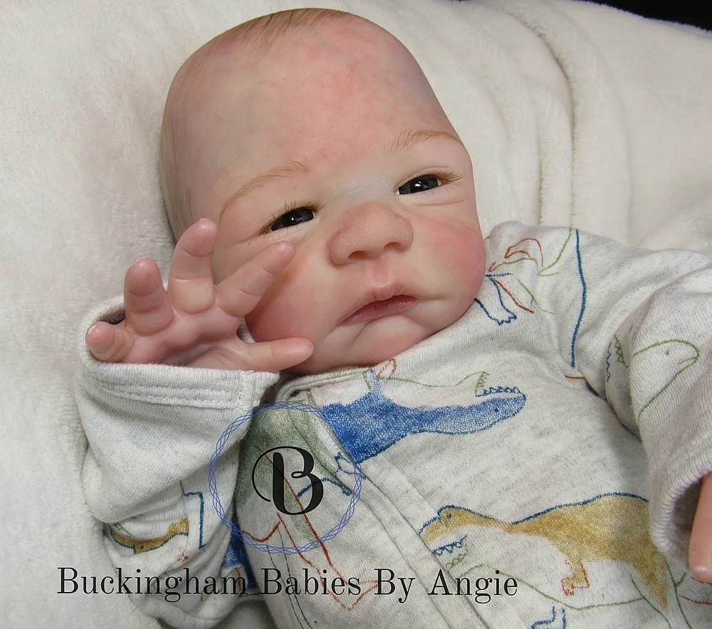 Tanner reborn doll by Angie Erickson | Buckingham Babies by Angie
