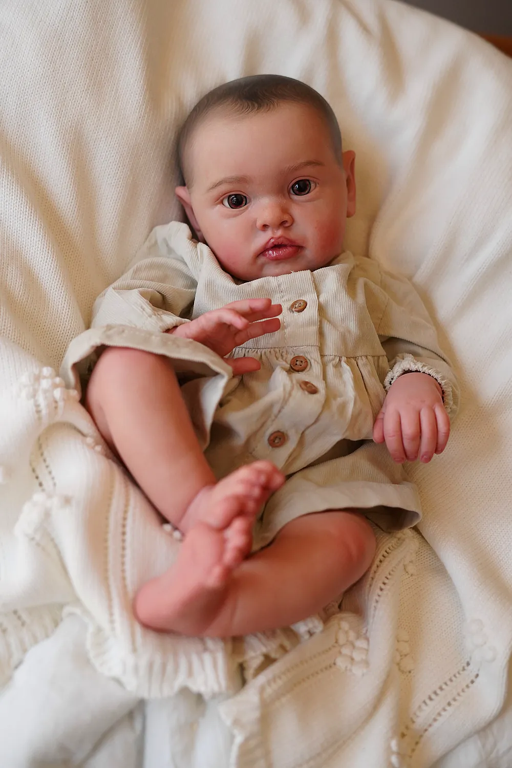 Chantal Reborn Baby Doll by Helena Zwolfer | Tiny Gifts Nursery
