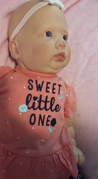 Crystal by Susie's Art Dolls from A Castle In The Sky Reborns on Reborns