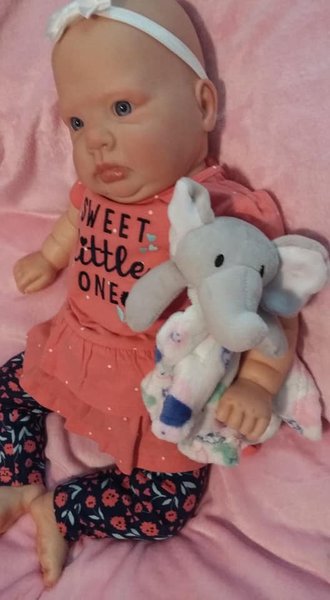 Crystal by Susie's Art Dolls from A Castle In The Sky Reborns on Reborns